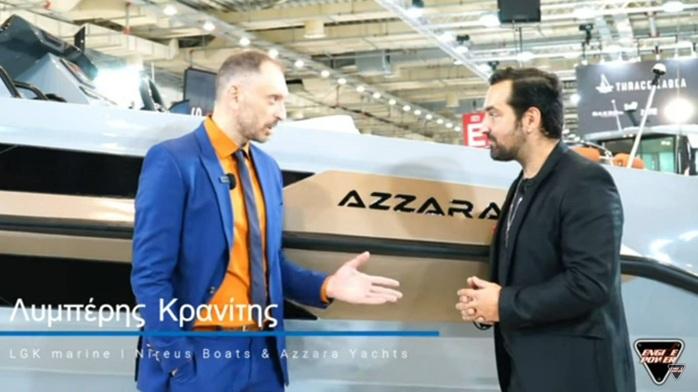 Πρώτη παγκόσμια παρουσίαση του AZZARA 67s στο Διεθνές Ναυτικό Σαλόνι ...